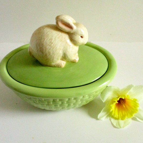 Bunny Dish - Etsy