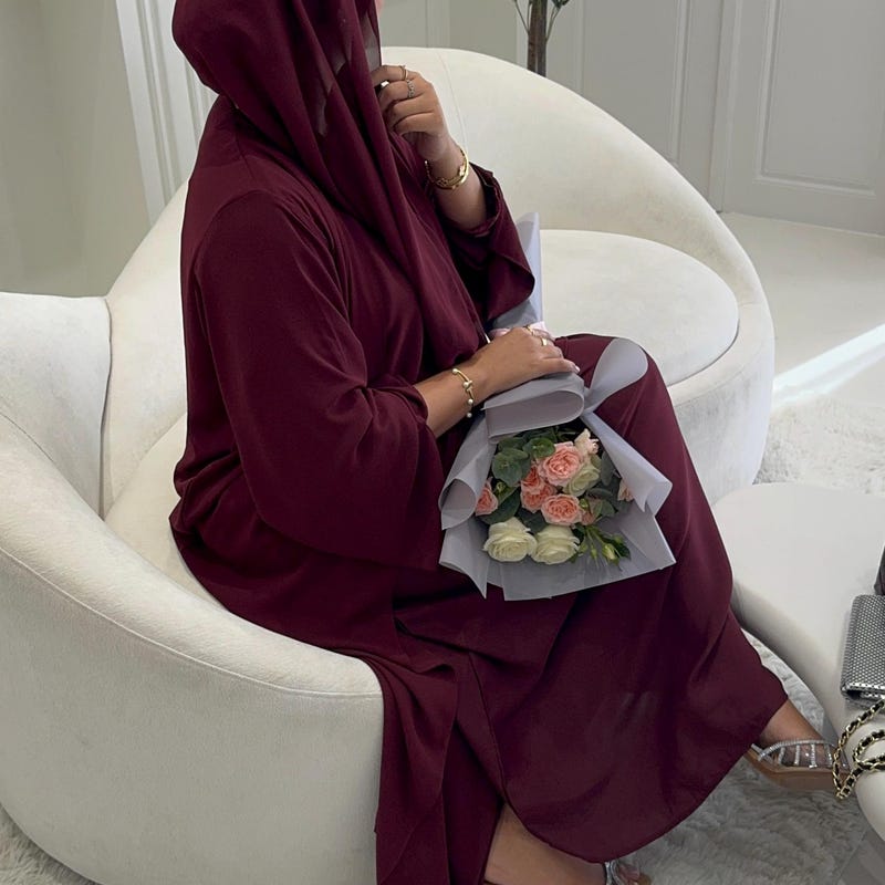 Red Abaya Wedding - Etsy