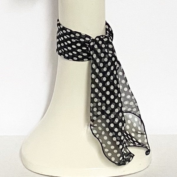 Polka Dots Scarf - Etsy