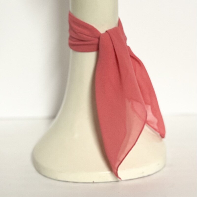 Chiffon Neck Scarf - Etsy