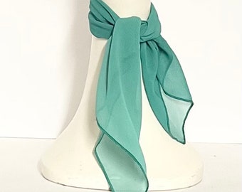 Chiffon Neck Scarf | Etsy