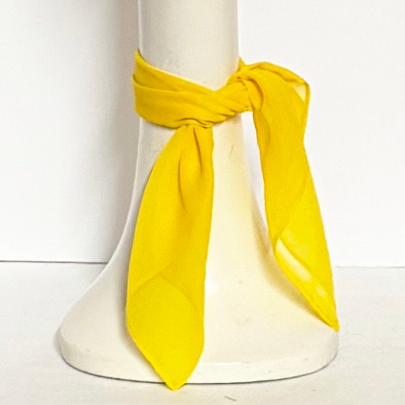 Yellow Head Scarf - Etsy