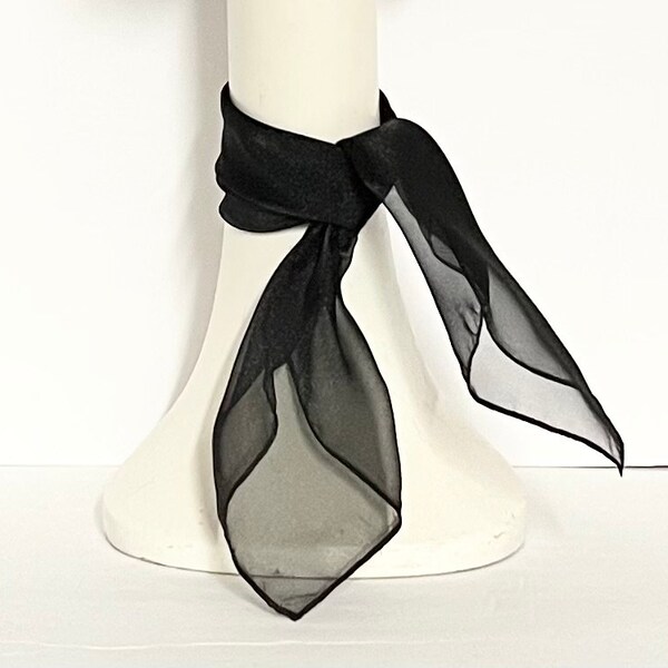 Black Head Scarf - Etsy