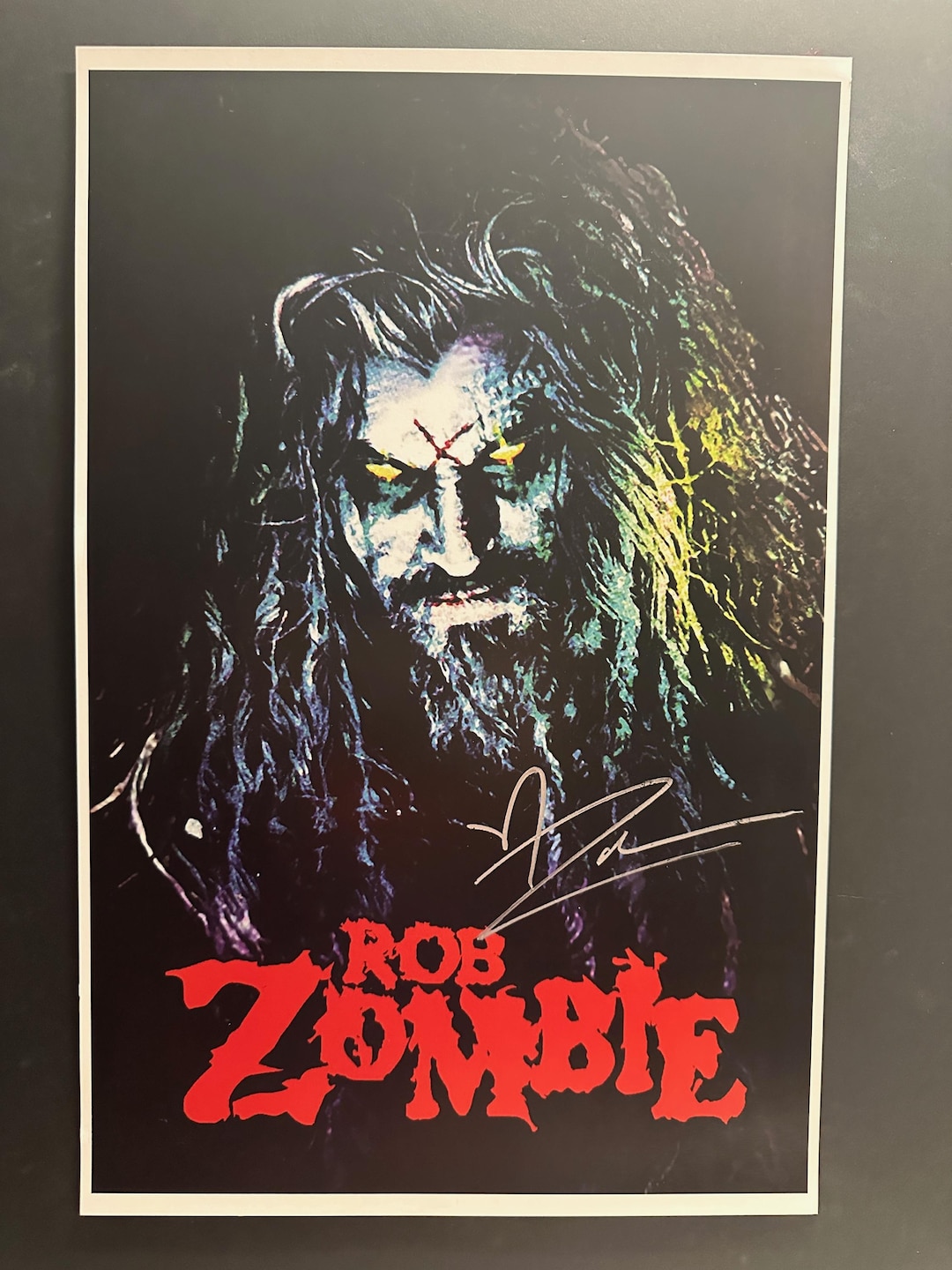 Authenticated Autographed - ROB ZOMBIE - Signed Collectable Movie ...