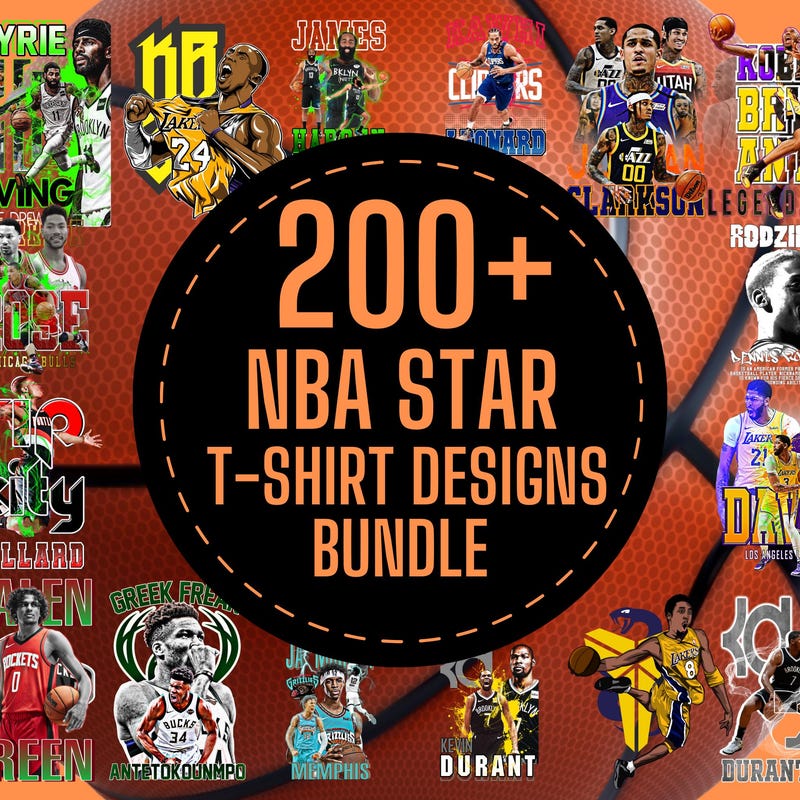 Nba Team Stars - Etsy