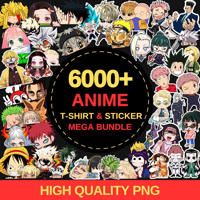 Gamer Anime Sticker - Etsy UK