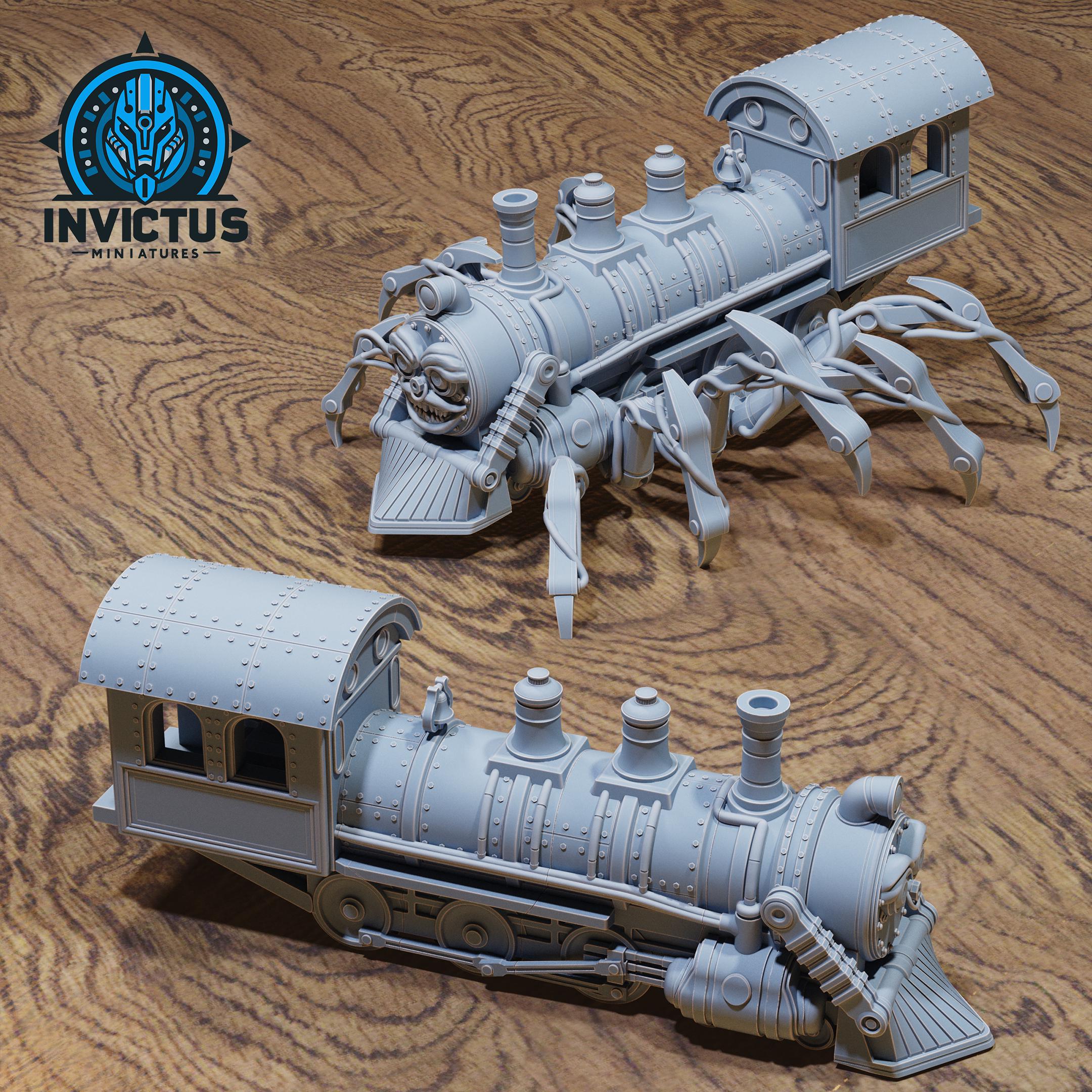 Nightmare Train | 30mm 32mm | Sci Fi Miniatures | Invictus Miniatures ...