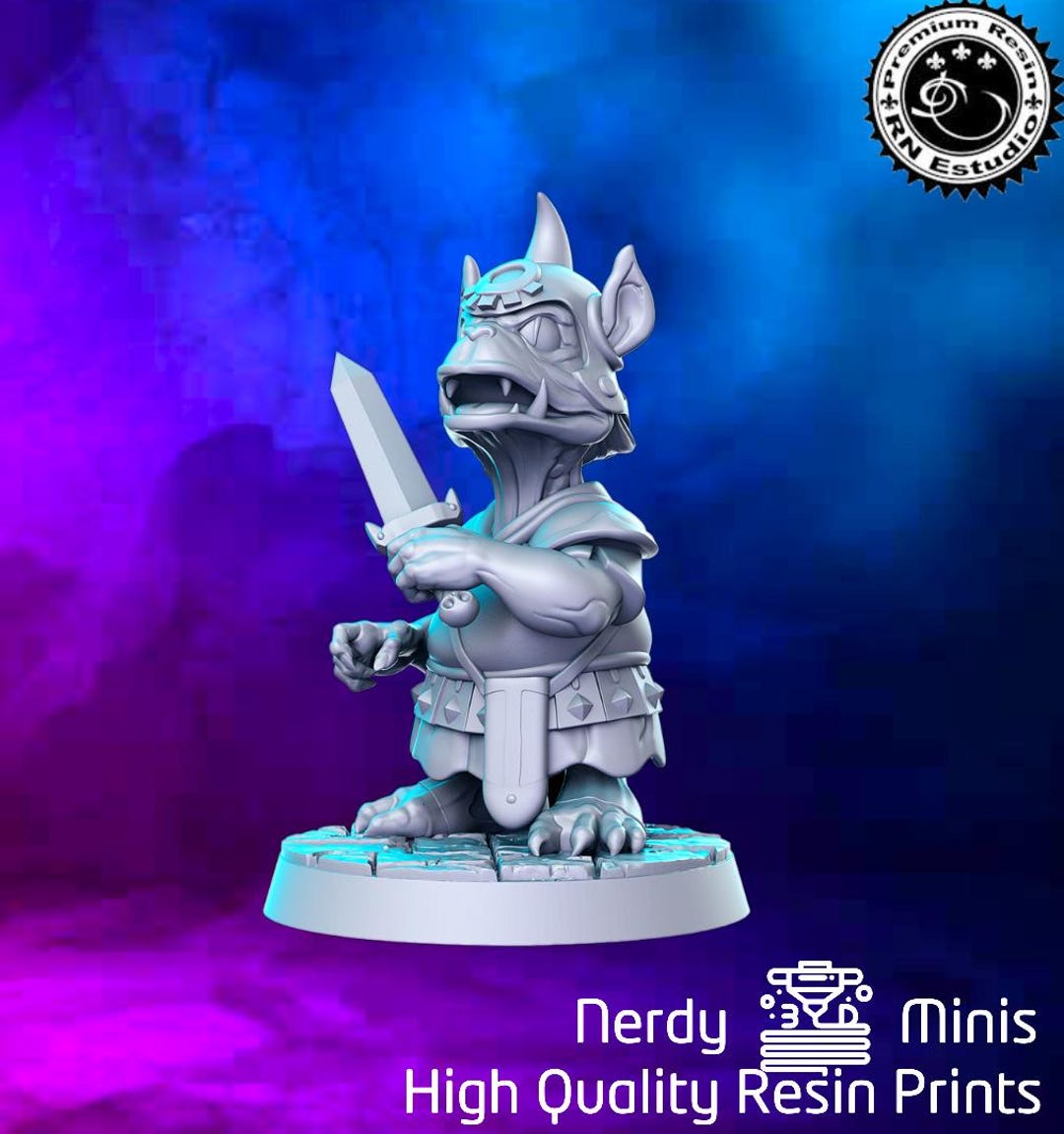 Skinny Orc W/sword | the Hobbit | Rankin & Bass | 30mm 32mm | Troop ...