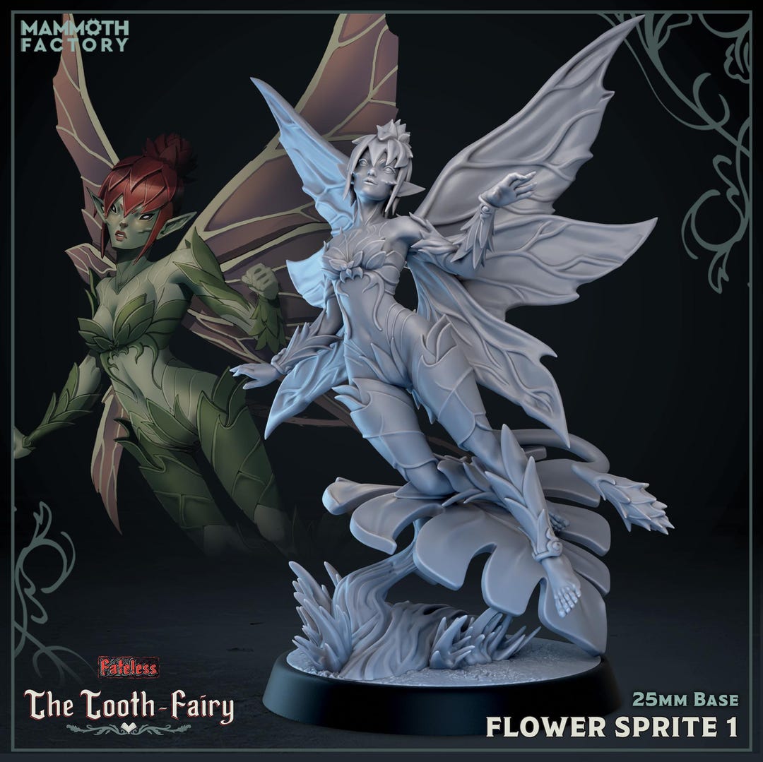 Flower Sprites | 30mm 32mm | Tooth Fairy | Fateless | Dnd 5e | Mammoth ...