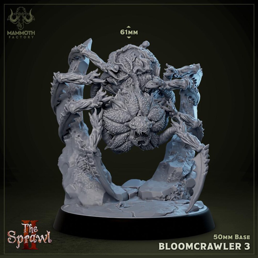 Bloom Crawler 3 | 30mm 32mm | Dnd 5e | Fateless Collection | Curse of ...