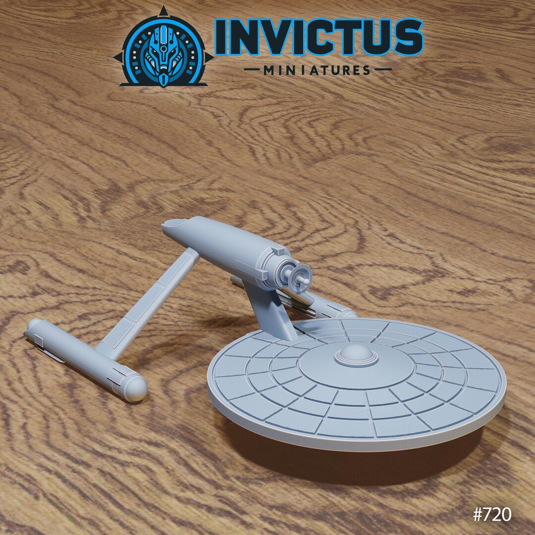 Confederation Ship V2 (tactical) | 30mm 32mm | Sci Fi Miniatures ...