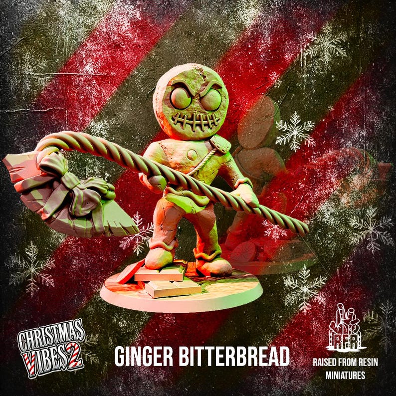 The Gingerbread Squad | 30mm 32mm | Christmas Miniatures | Krampus ...