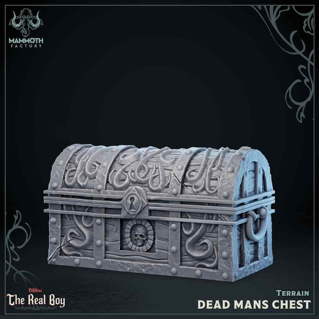 Dead Man's Chest | Mimic | 30mm 32mm | Dnd 5e | the Real Boy | Mammoth ...
