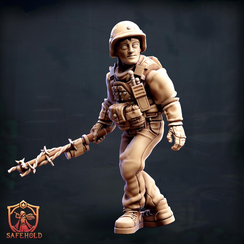 World in Ruins: Post-apocalyptic Police | Survivor Miniatures | 30mm ...