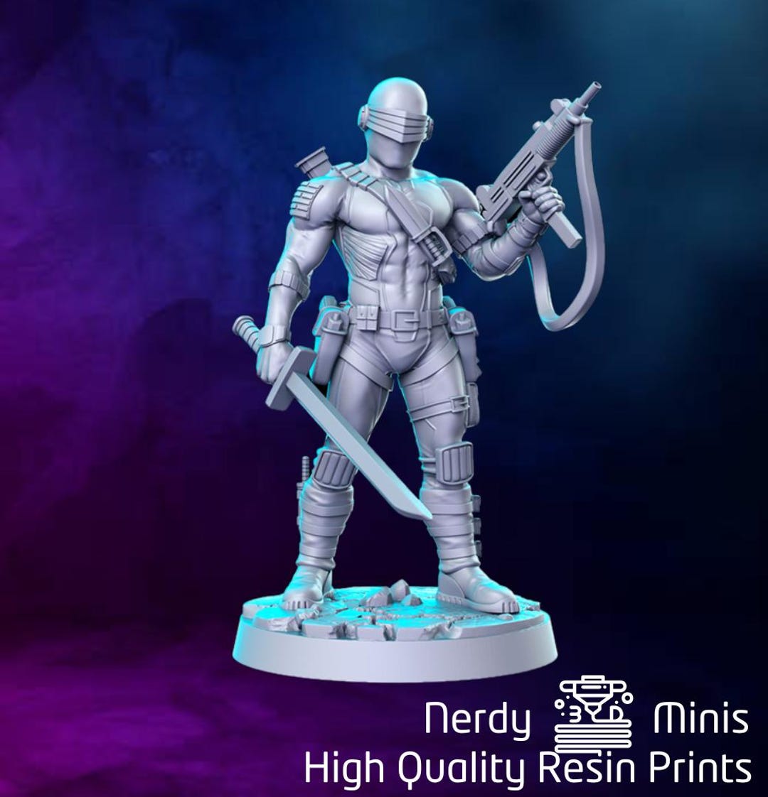 Ninja Commando | 30mm 32mm | Dnd Minis | RN Estudio - Etsy