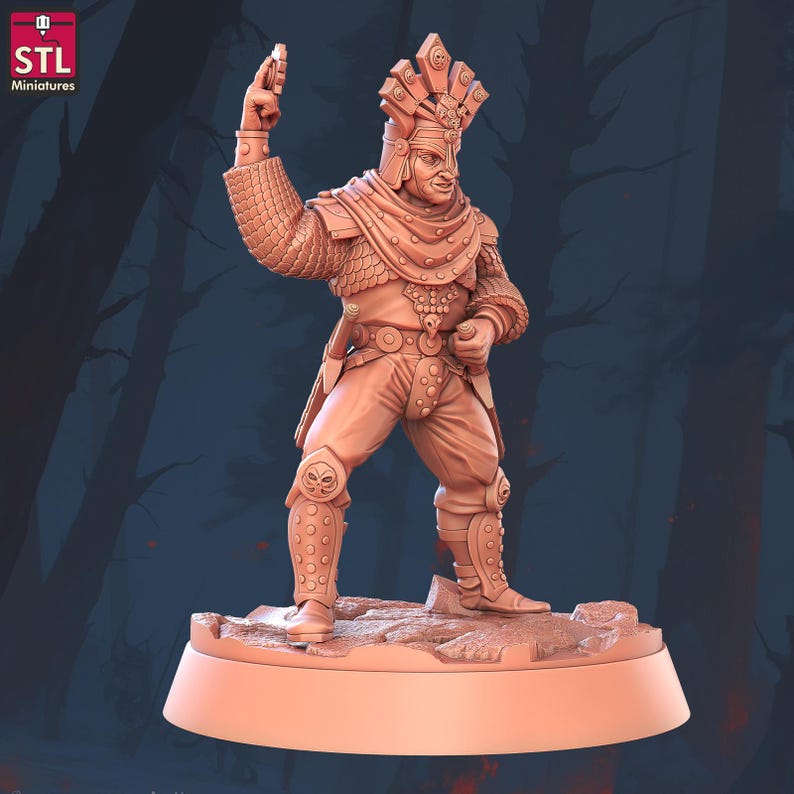 Red Sonya Barbarian Set | 32mm 40mm | VHS Miniature | STL Miniatures ...