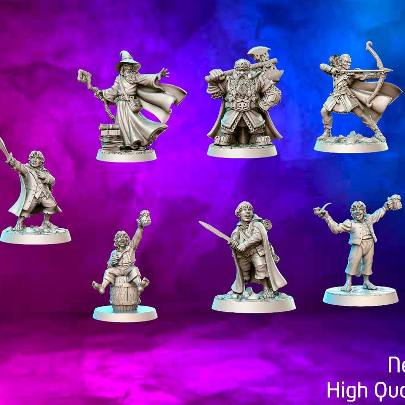 Lord of Ring Miniatures - Etsy
