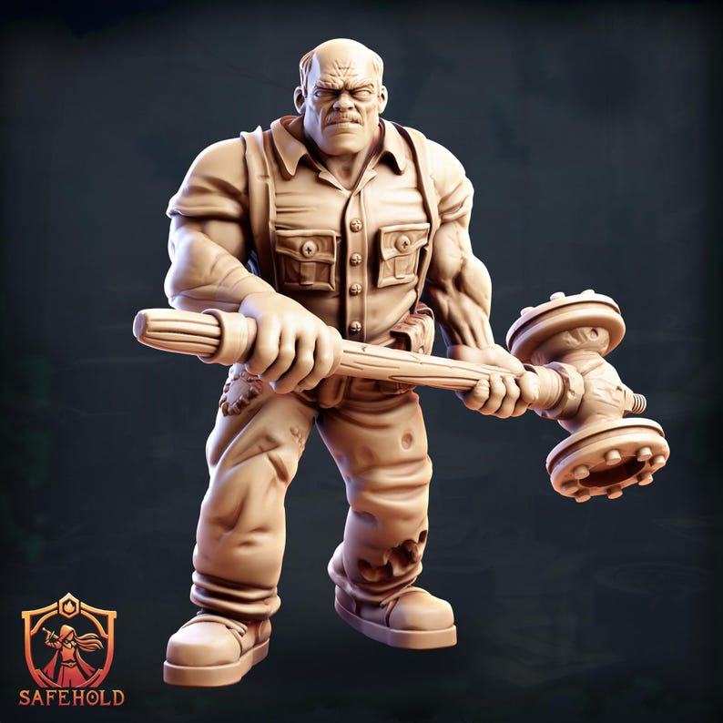 World in Ruins: Post-apocalyptic Police | Survivor Miniatures | 30mm ...