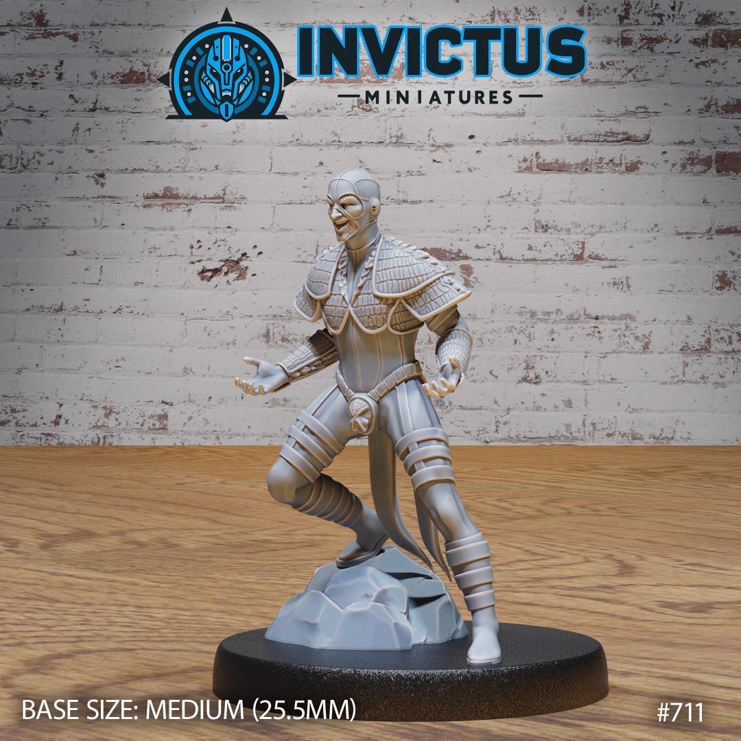 Deep Space Villain | 30mm 32mm | Sci Fi Miniatures | Invictus ...