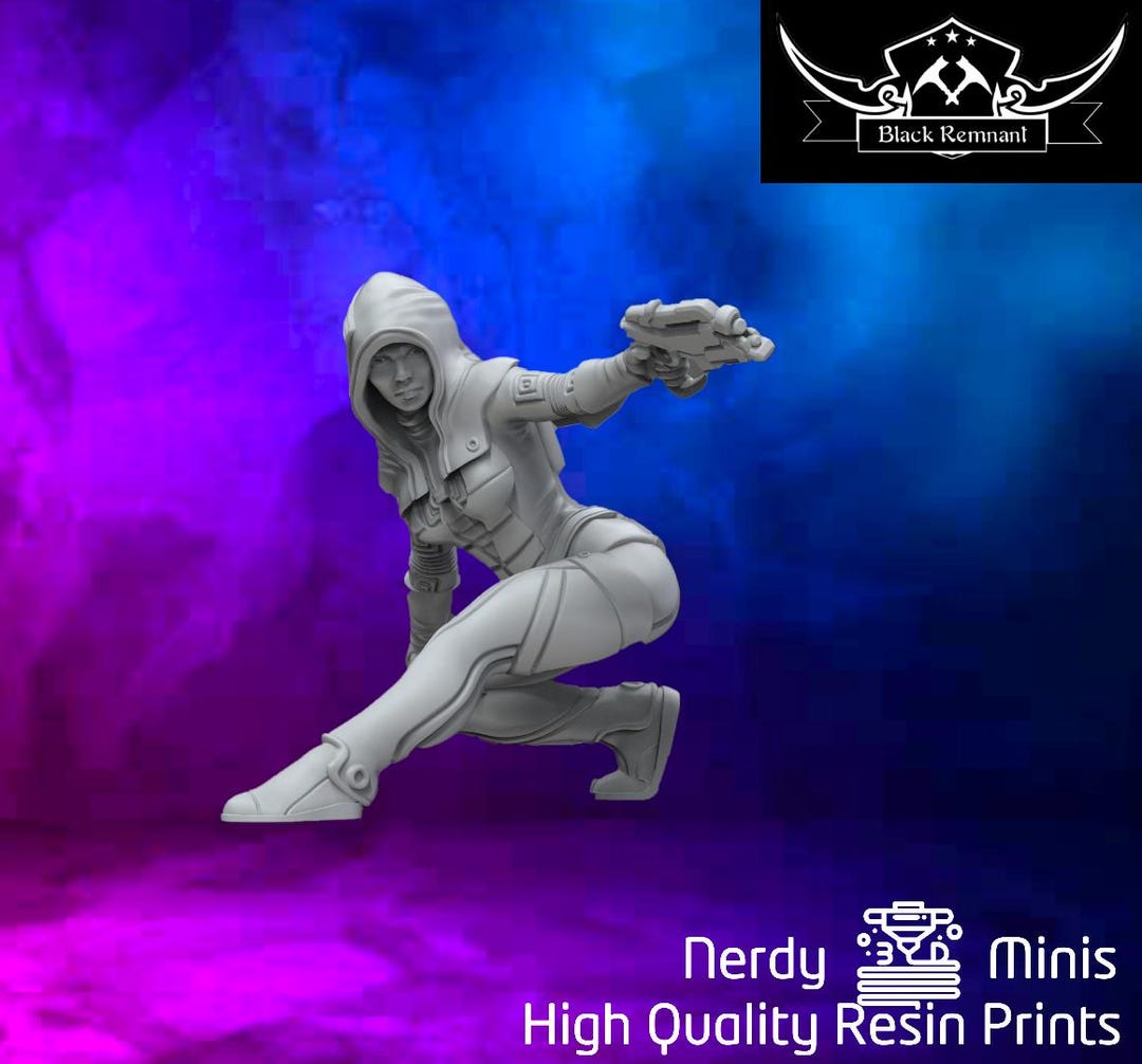Normandy Goto | 30mm 32mm | Sci Fi Miniatures | Mass Effect | Black ...