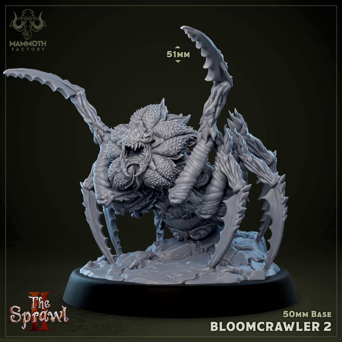 Bloom Crawler 2 | 30mm 32mm | Dnd 5e | Fateless Collection | Curse of ...