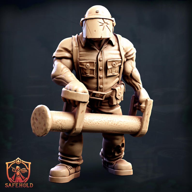 World in Ruins: Post-apocalyptic Police | Survivor Miniatures | 30mm ...