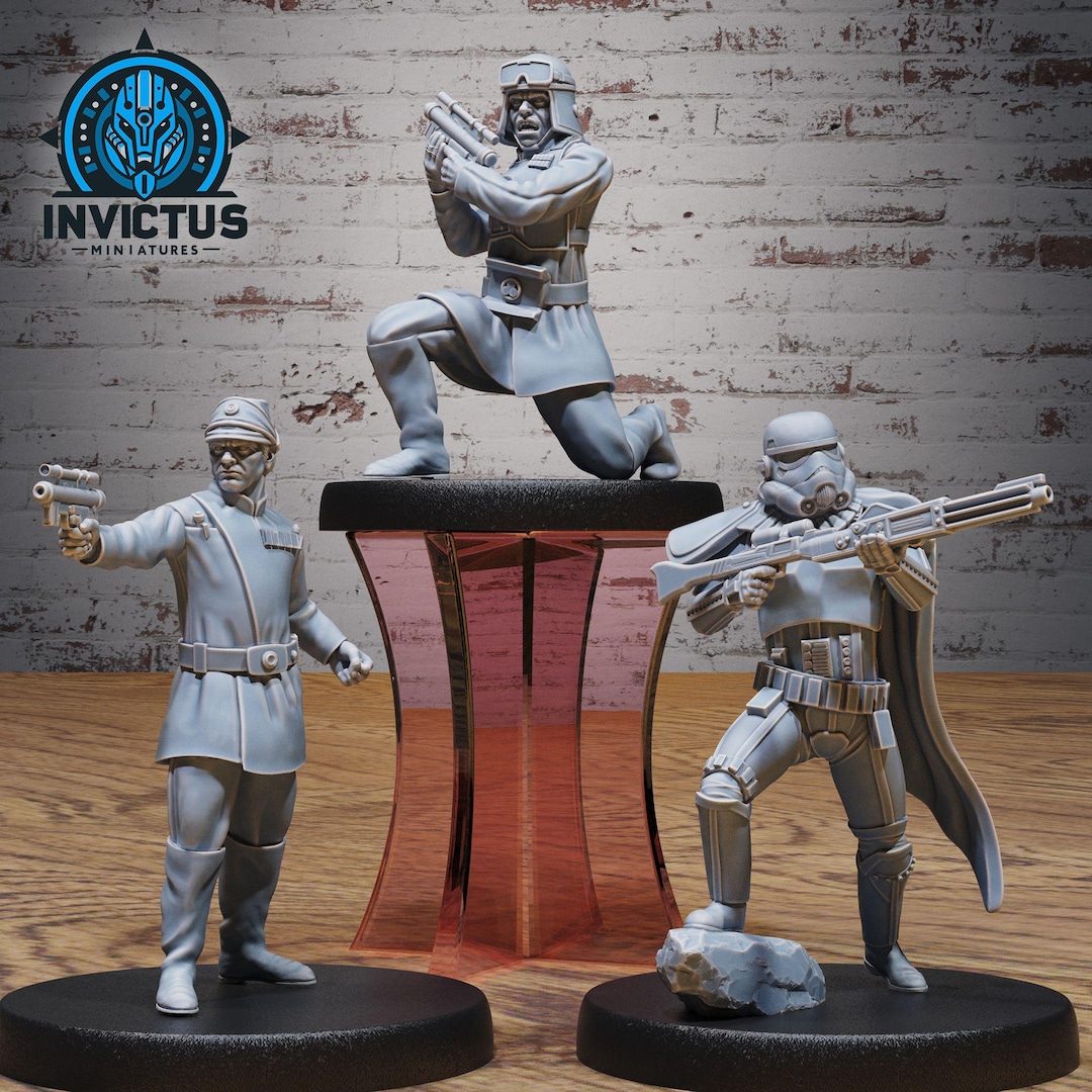 Dark Division Soldiers Part 2 | 30mm 32mm | Sci Fi Miniatures | Legion ...