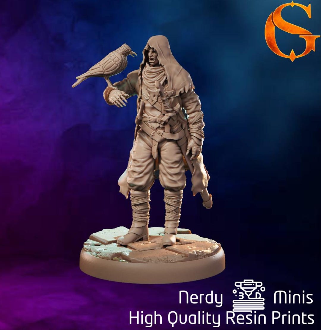 Male Vampire Ranger | 30mm 32mm | Sci Fi Miniatures | Solgood Creations ...