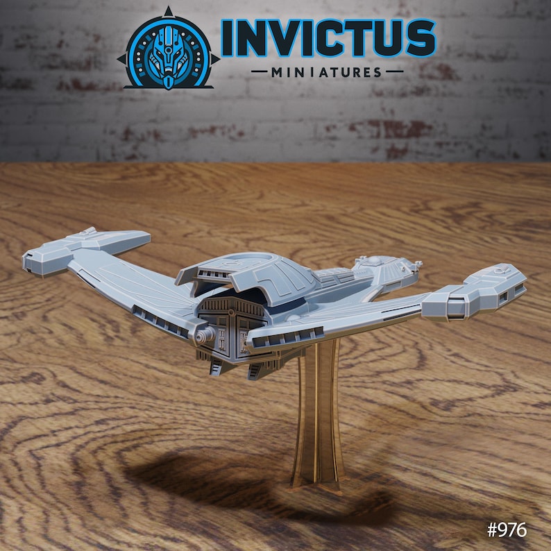 Stealth Starship (tactical) | 30mm 32mm | Sci Fi Miniatures | Invictus ...