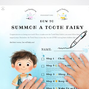 The Tooth Fairy Certificate of Bravery Pack - Etsy