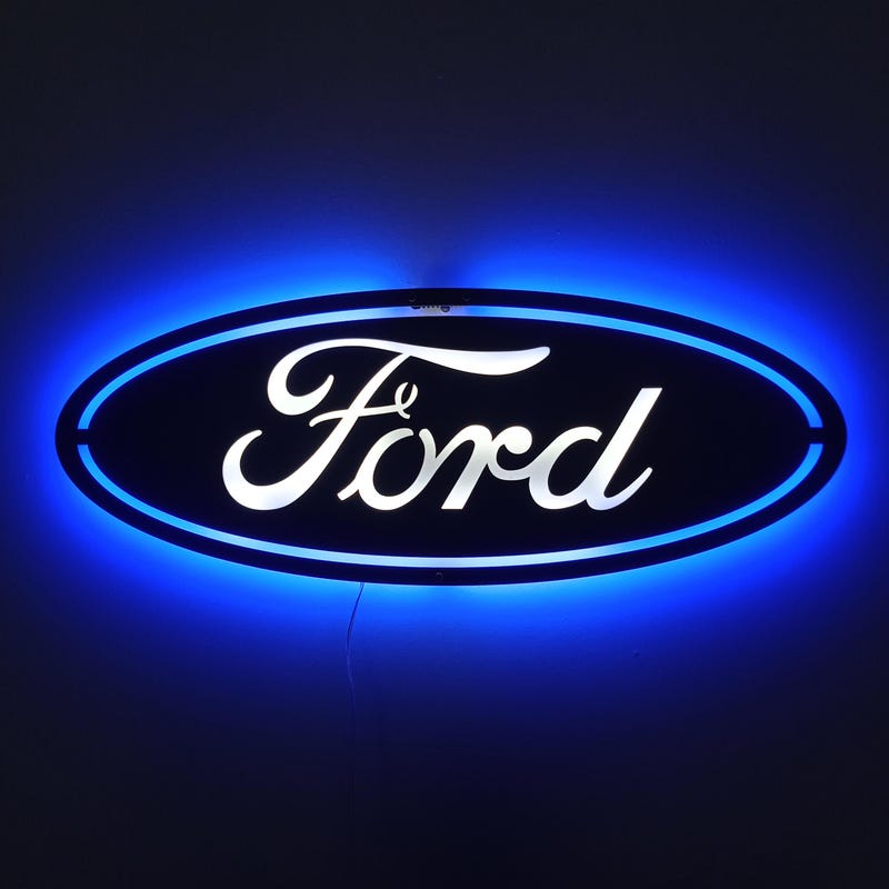 Lighted Ford Garage Signs - Etsy