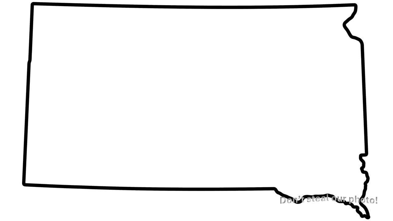 South Dakota Outline SVG Files | South Dakota Silhouette SVG Files ...