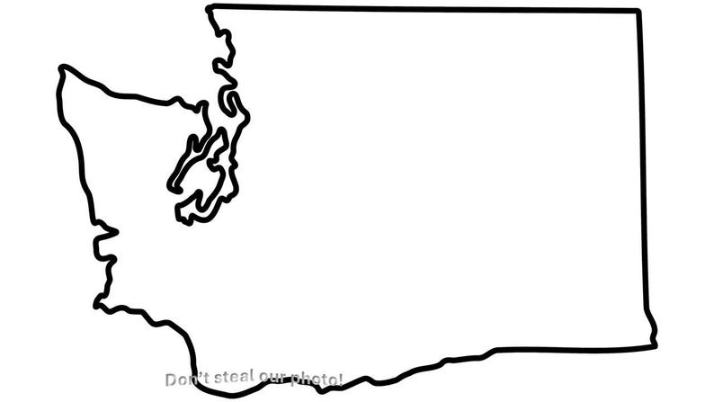 Washington State Outline SVG Files | Washington Silhouette SVG Files ...