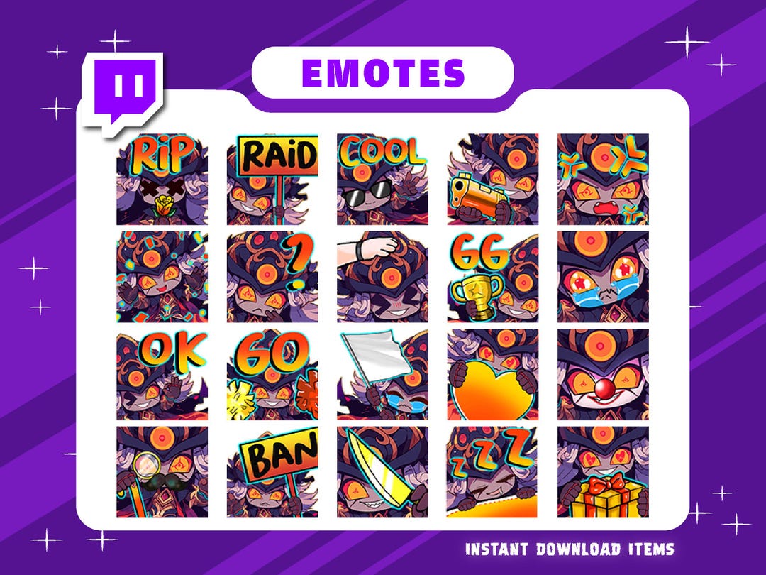 Twitch Emotes, Magic Emotes, Anime Emotes, Mystic Emotes, Chibi Emotes ...