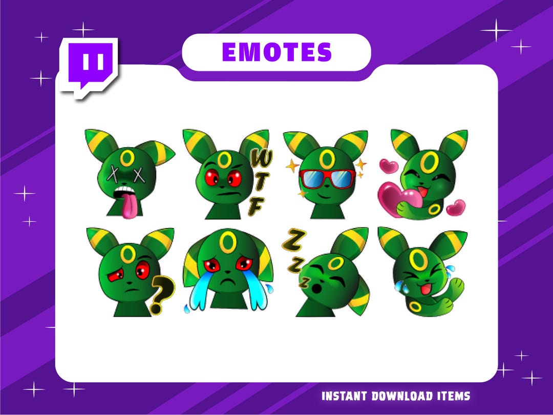 Twitch Emotes, Umbreon Emotes, Anime Emotes, Game Emotes, Chibi Emotes ...