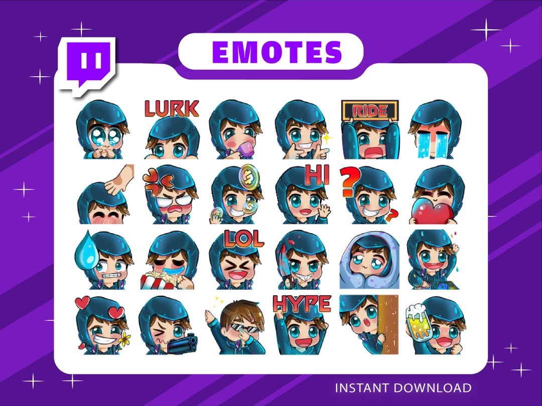 Twitch Emotes, Nice Guy Emotes, Anime Emotes, Boy Emotes, Chibi Emotes ...
