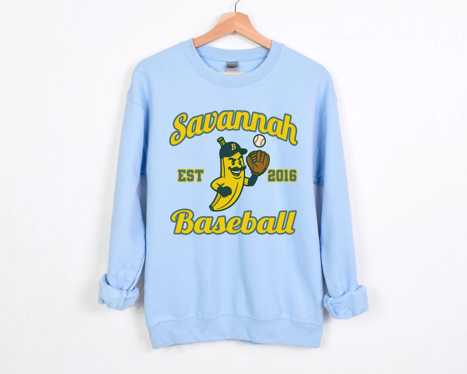 Savannah Baseball Png, Vintage Soft Png, Banana Fan Gift, Summer Sports ...