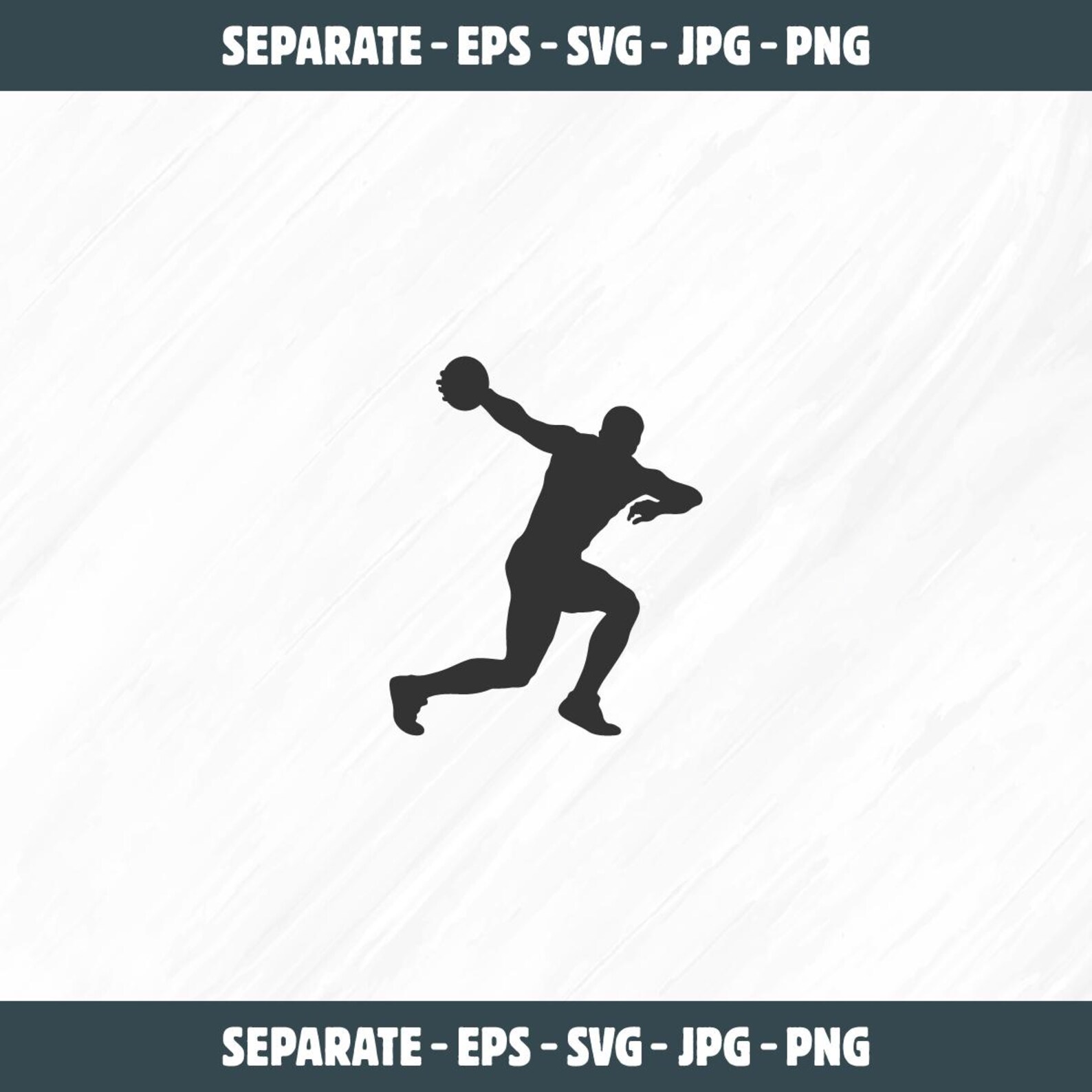 Discus Thrower Svg, Discus Svg, Discus Thrower Player Svg, Discus ...
