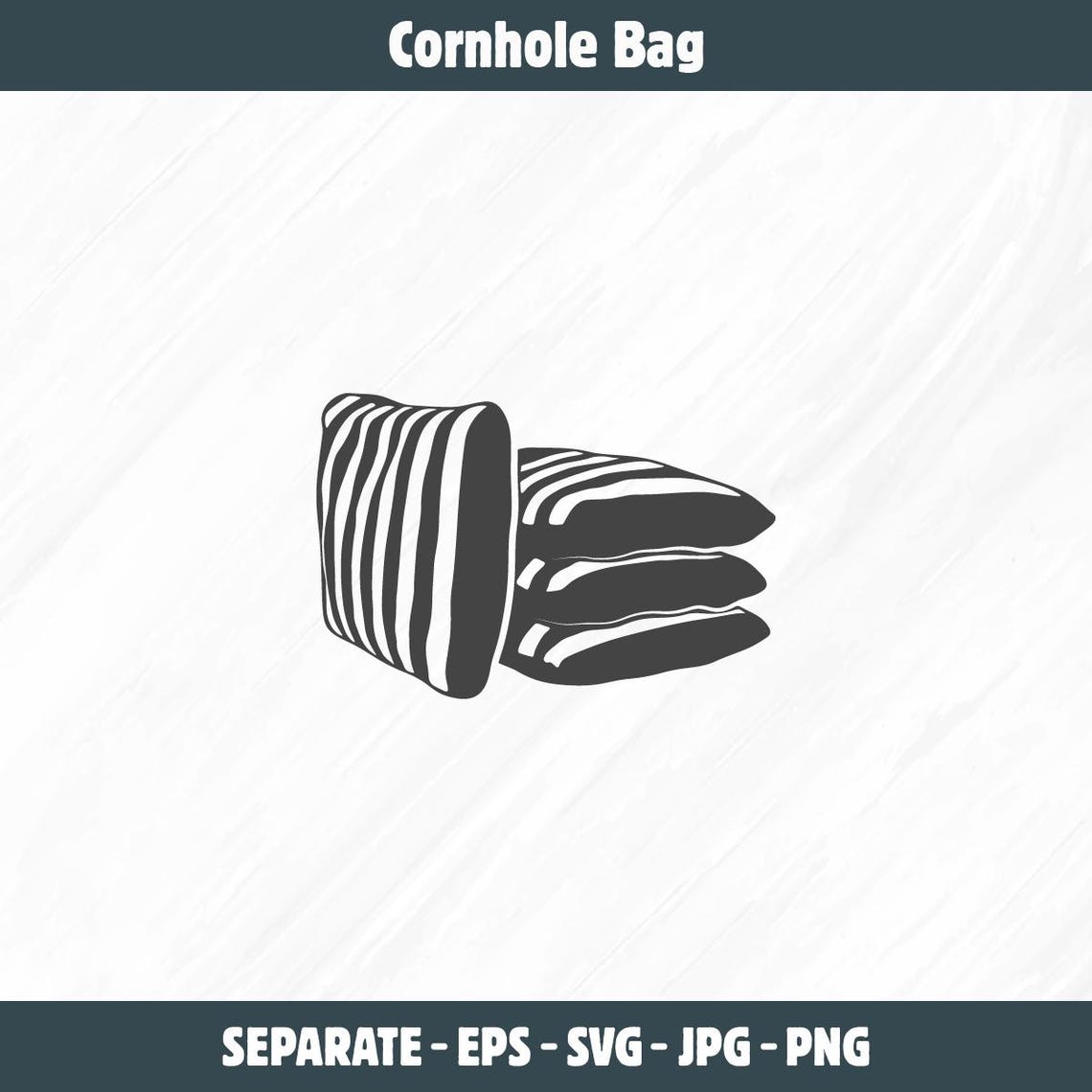 Cornhole Bag Svg, Cornhole Silhouette, Cornhole Svg, Corn Hole Toss ...