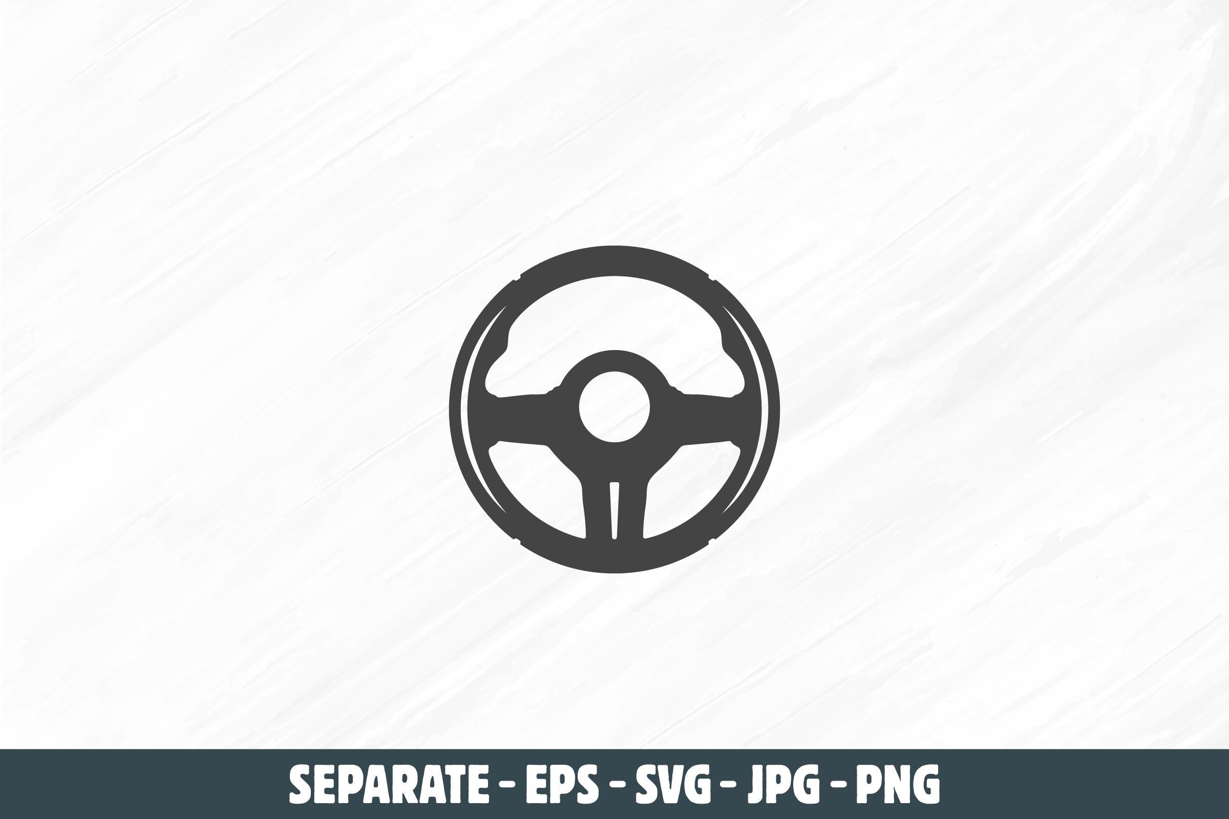 Car Steering Svg, Car Steering Silhouette, Car Steering Wheel Svg, Car ...