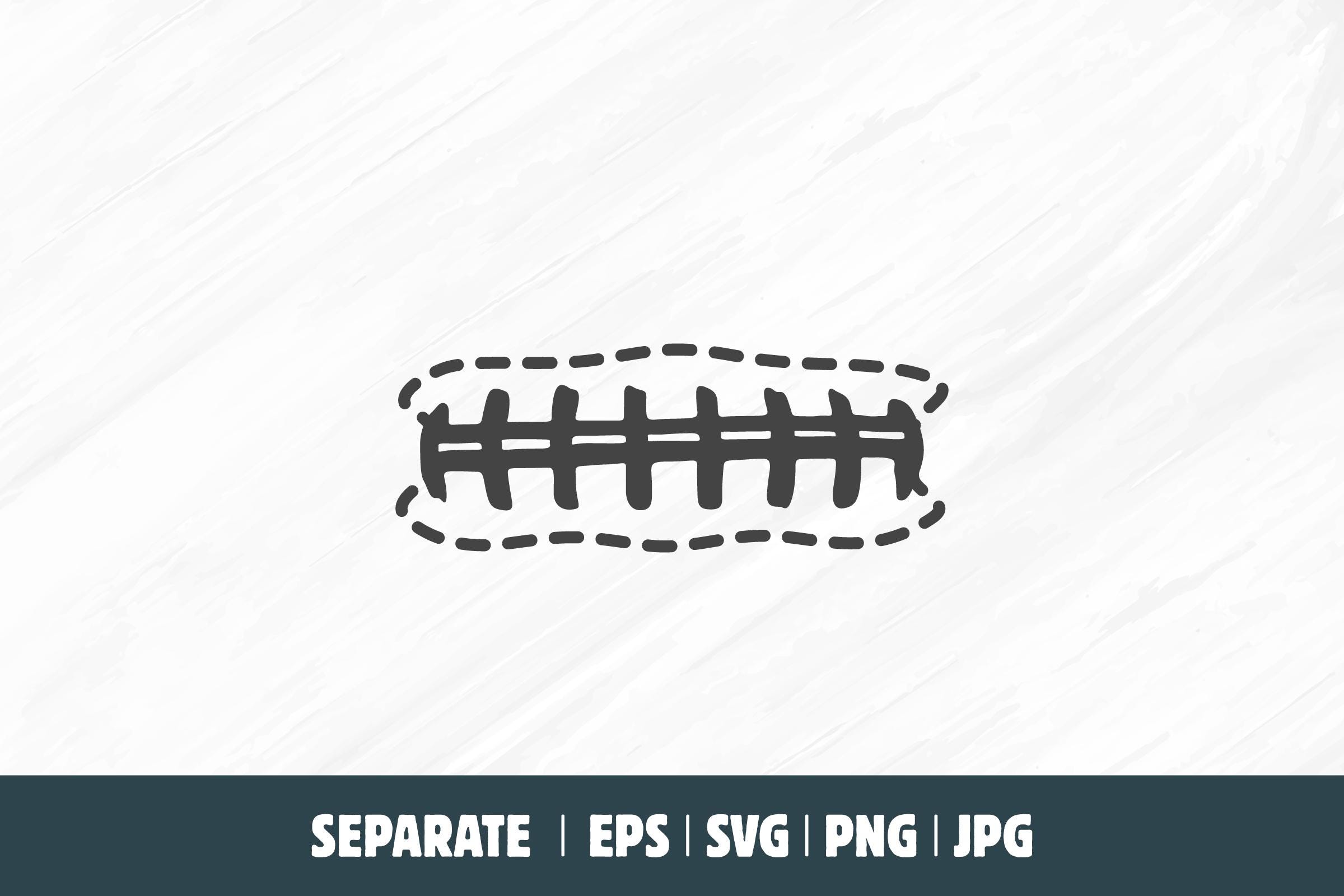 Football Laces Svg, Football Seams Svg, Football Laces Silhouette ...