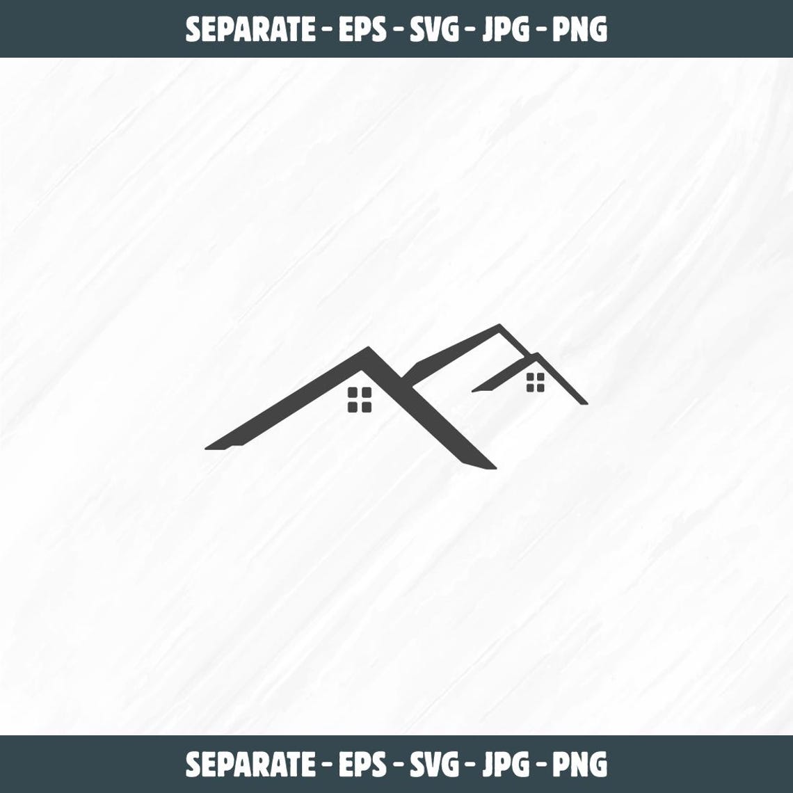 House Roof Silhouette, House Roof Svg, Roof Svg, Roof Clipart, Roof ...