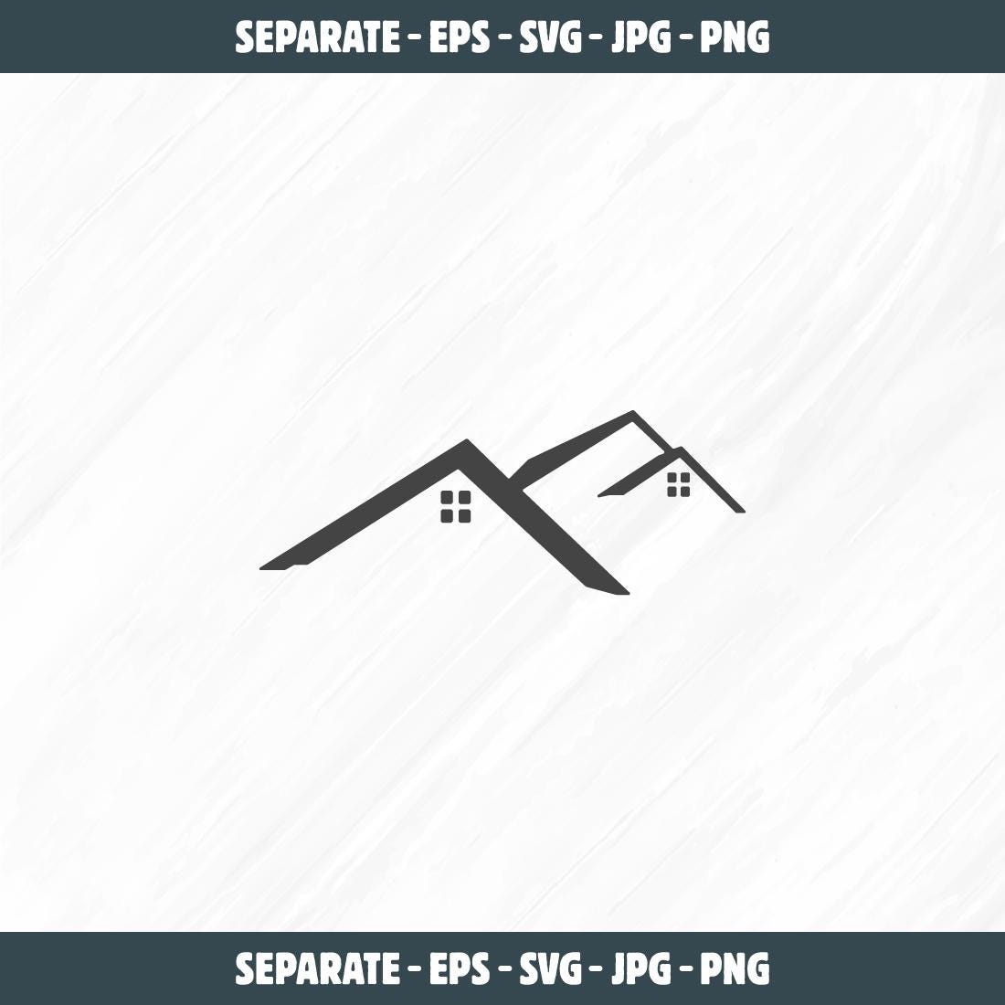 House Roof Silhouette, House Roof Svg, Roof Svg, Roof Clipart, Roof ...