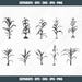 Corn Stalk Svg, Corn Stalk Silhouette, Corn Tree Svg, Corn Tree ...