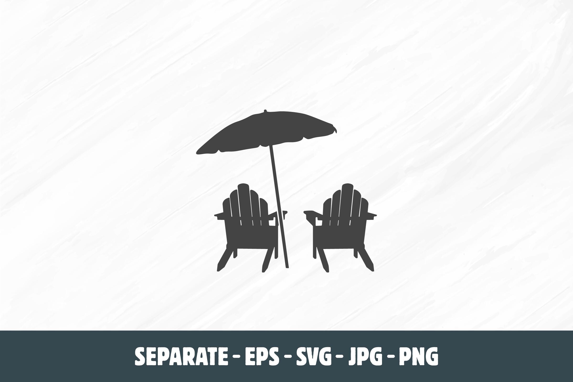 Adirondack Chair Svg, Adirondack Chairs Silhouette, Chair Svg, Sea ...