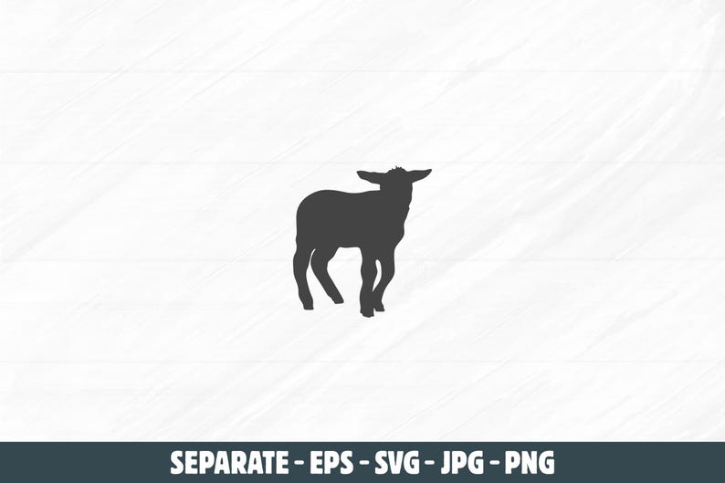 Sheep Silhouette Vector, Lamb Clipart (digital Download) - Etsy