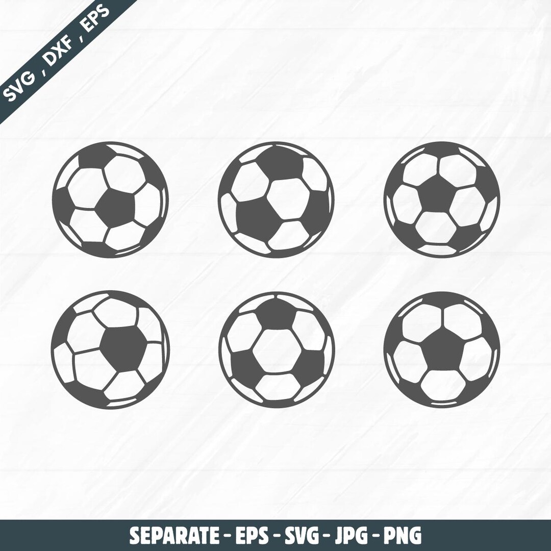 Soccer Ball Svg, Soccer Ball Silhouette, Football Ball Silhouette ...