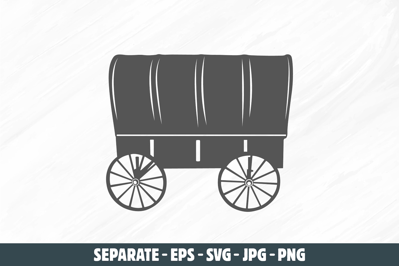 Covered Wagon Svg, Wagon Svg, Covered Wagon Silhouette, Wagon ...