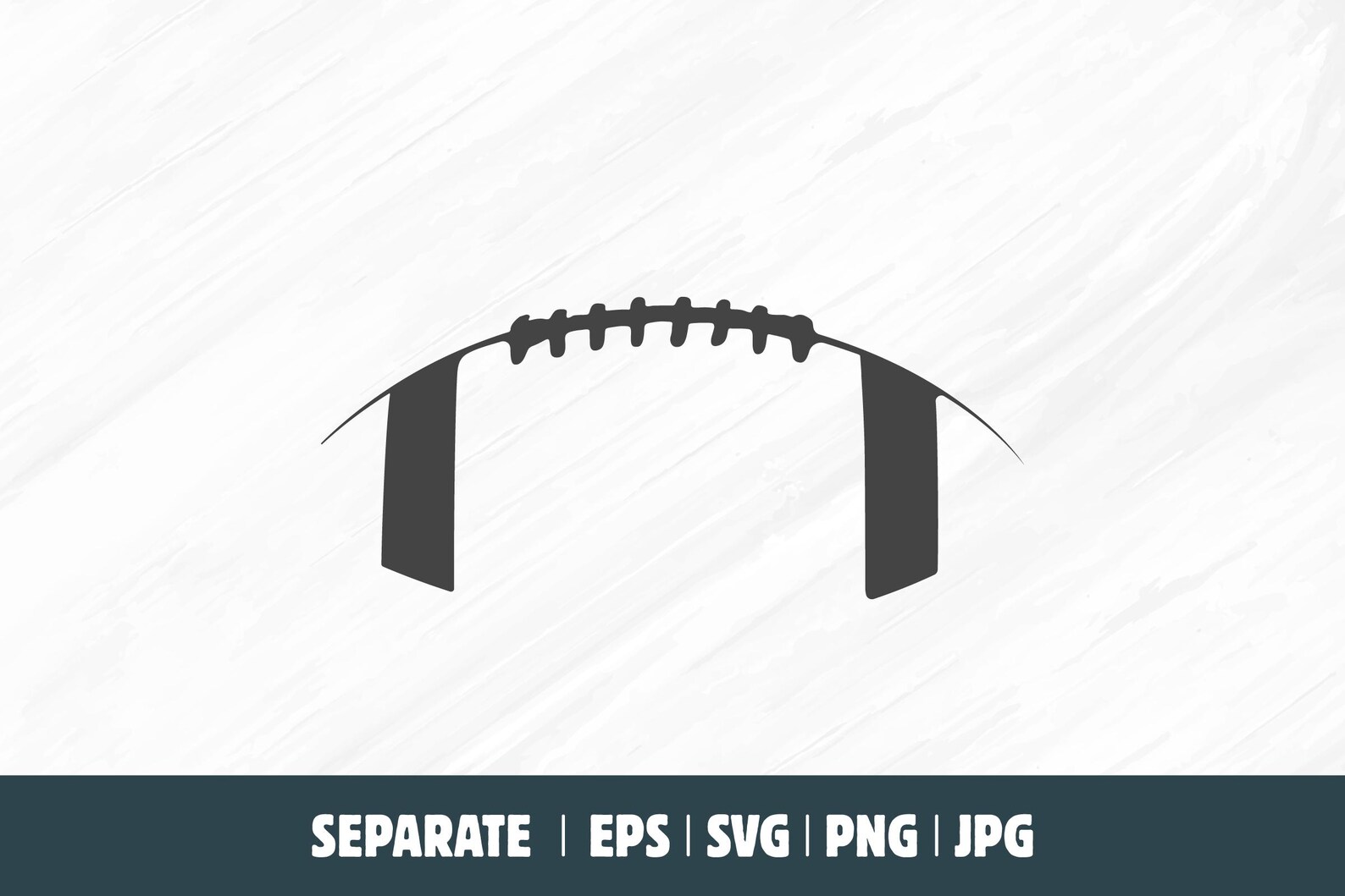 Football Laces SVG: Seams Clipart, Cricut Cut File (digital Download ...
