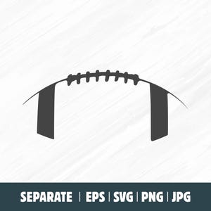 Football Laces Svg, Football Seams Svg, Football Laces Silhouette ...